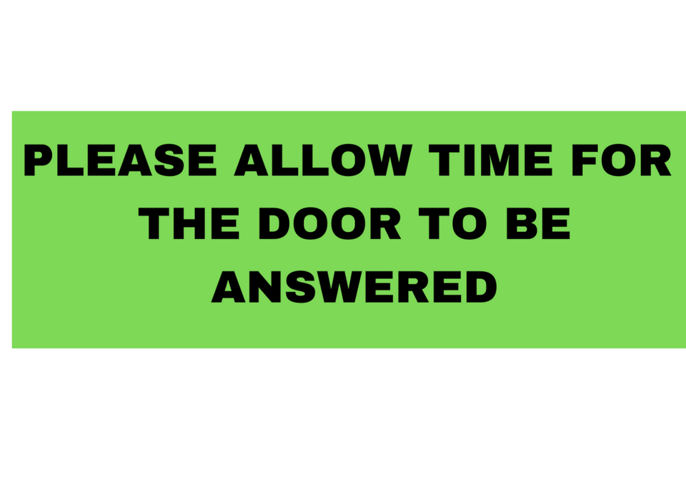 delivery instructions signs parcel letters instructions stickers UK ...