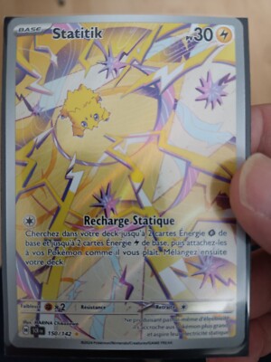 Carte Pokémon Statitik 150/142 AR EV07 Couronne Stellaire SCR neuf FR ...