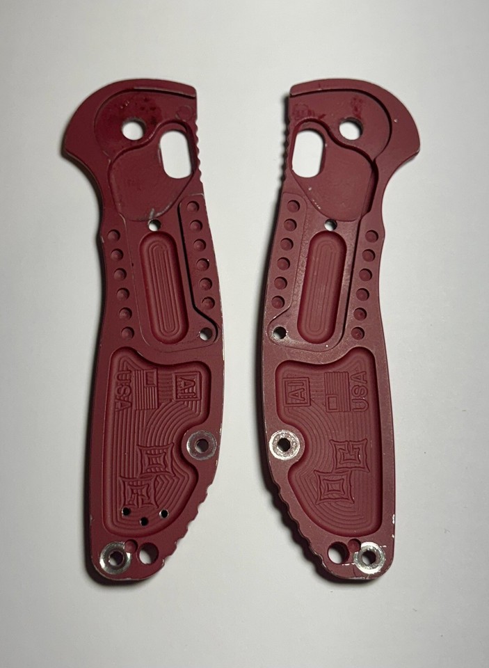 Original Goat Hogue Doug Ritter Rsk Mk1-G2 Scales Drift Sedona Red | eBay