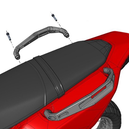 For Yamaha Tenere 700 Passenger Rear Grab Handle Seat Hand Handle Grab ...