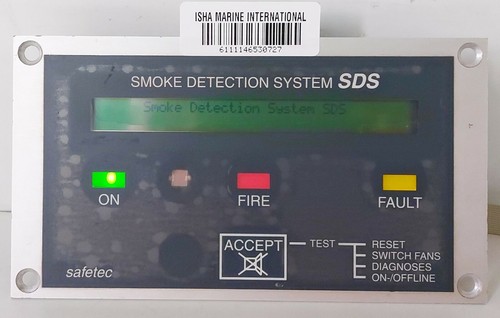 Safetec SDS Smoke Detection System Panel Circuit 0727 6111146530727 ...