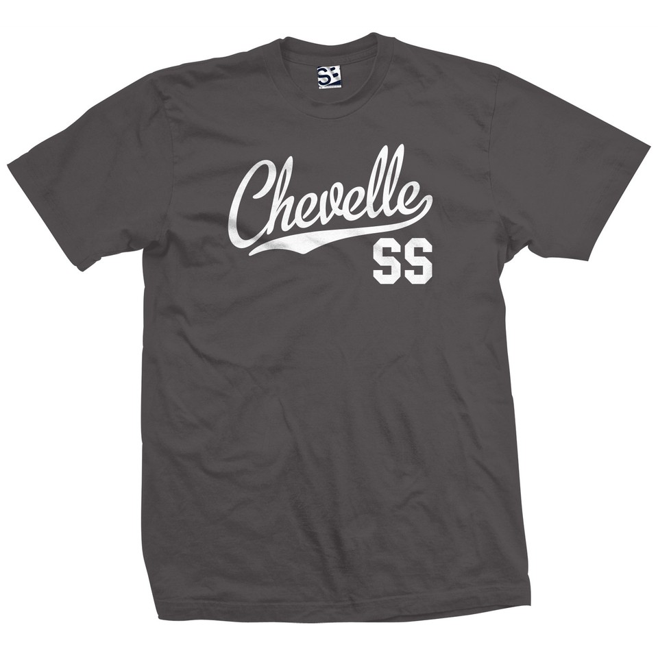 Chevelle SS Script T-Shirt | SS Super Sport Jersey Dad Logo Design ...