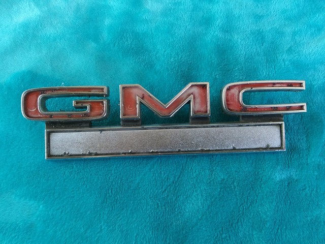 pair of vintage GMC SPRINT truck fender emblems for sale online | eBay