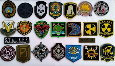 Patches from the game Stalker/STALCRAFT/STALKER Heart of Chornobyl | eBay