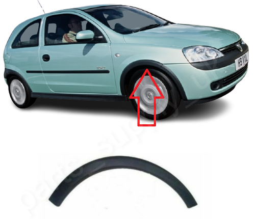 NEW FOR OPEL VAUXHALL CORSA C 2000 - 2006 FRONT WHEEL ARCH TRIM RIGHT O ...