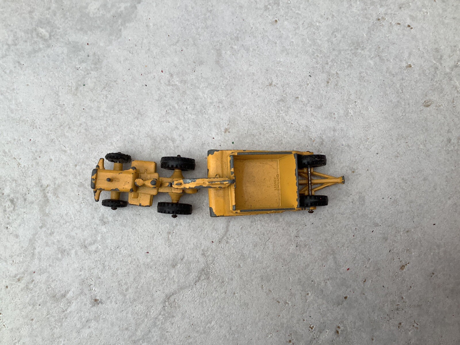 Vintage Matchbox Lesney Diecast No.1 CAT DW20 & Earthmover Tractor ...