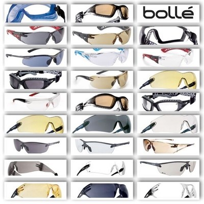 Bolle Safety Specs Premium Eye protection Glasses Anti Scratch Anti Fog ...