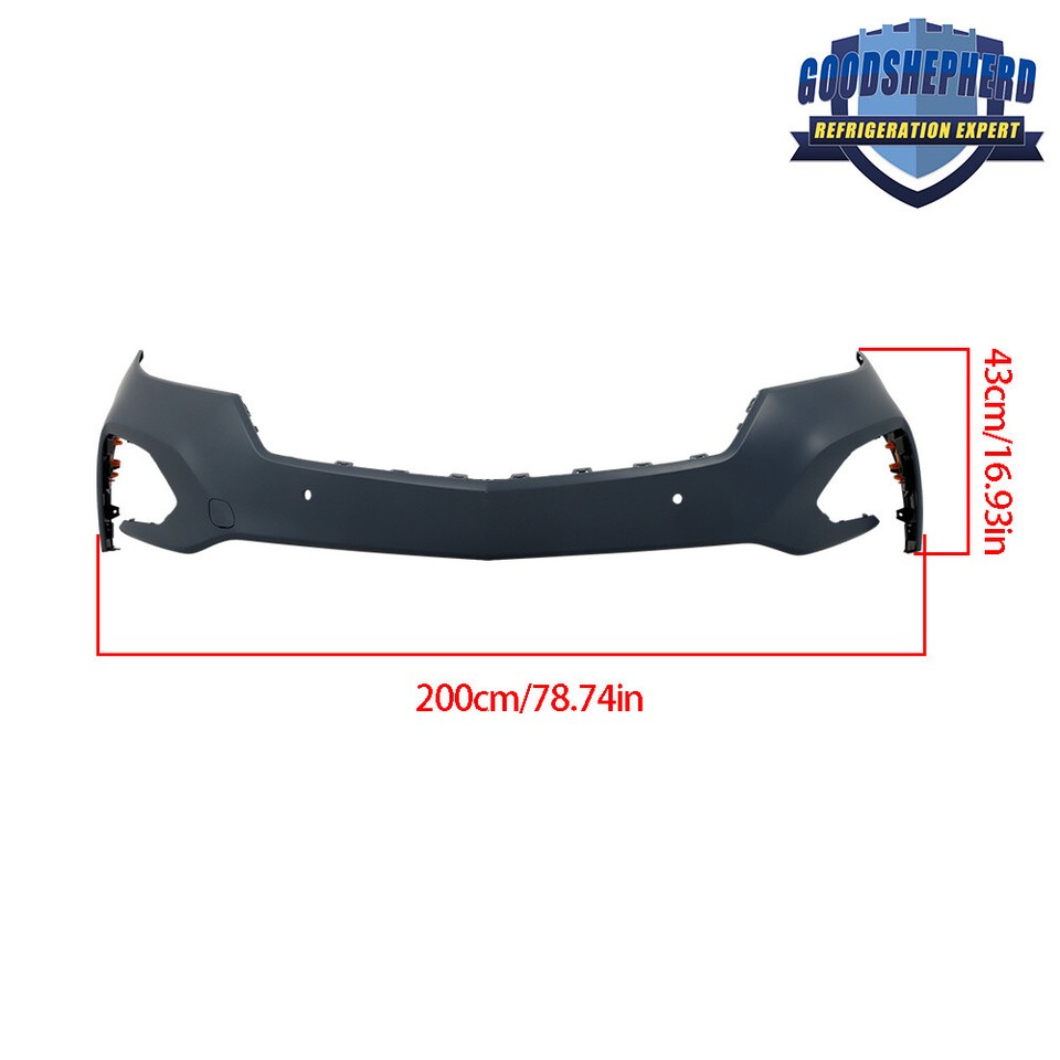 For 2022-2023 Chevrolet Equinox 84911084 Front Upper Bumper Cover Black ...