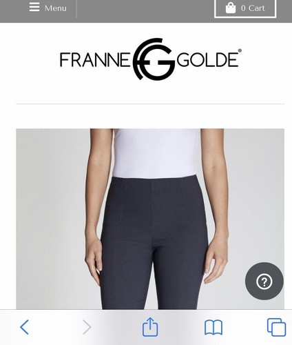franne golde BLACK Pants Sz 8/28 The Classic New | eBay