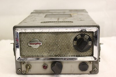 MURPHY RADIO TYPE T.R. 821 MOD 135 24 TUBE VALVE RADIO VINTAGE UNTESTED ...