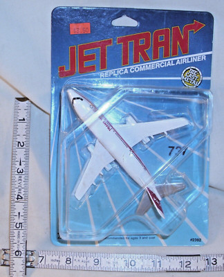 ERTL JET TRAN TWA BOEING 737-200 JET TOY METAL AIRPLANE MODEL NEW ON ...
