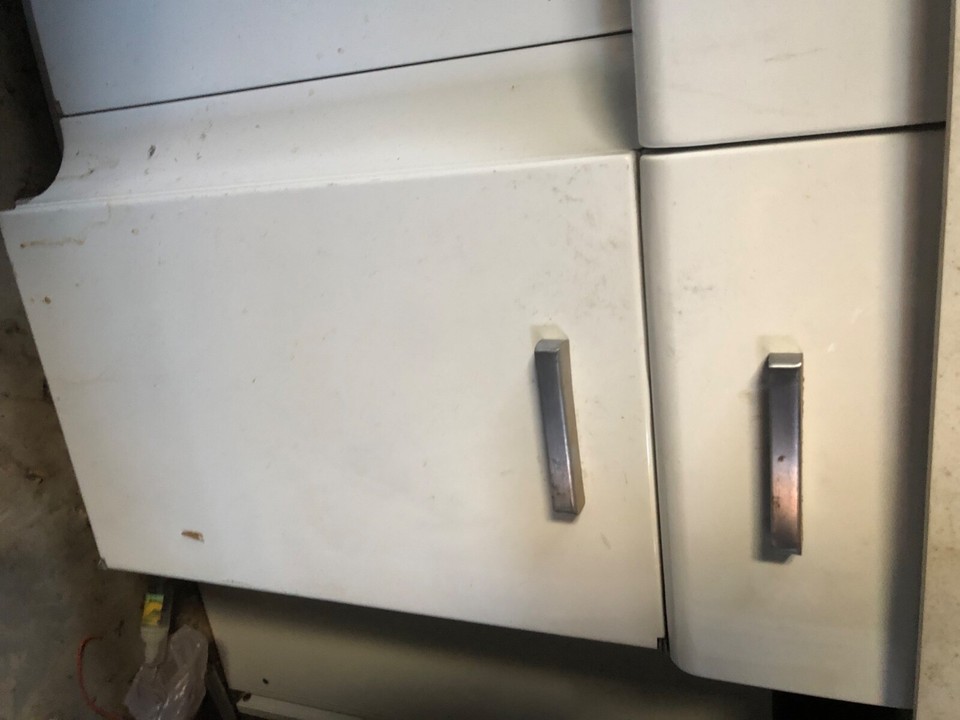 1950s white metal kitchen cabinets (Tracy brand) | eBay