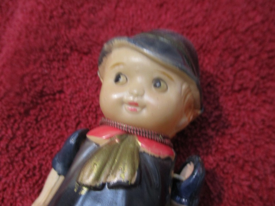 ANTIQUE CELLULOID DOLL "CHECKING THINGS OUT" COLLECTIBLE | eBay