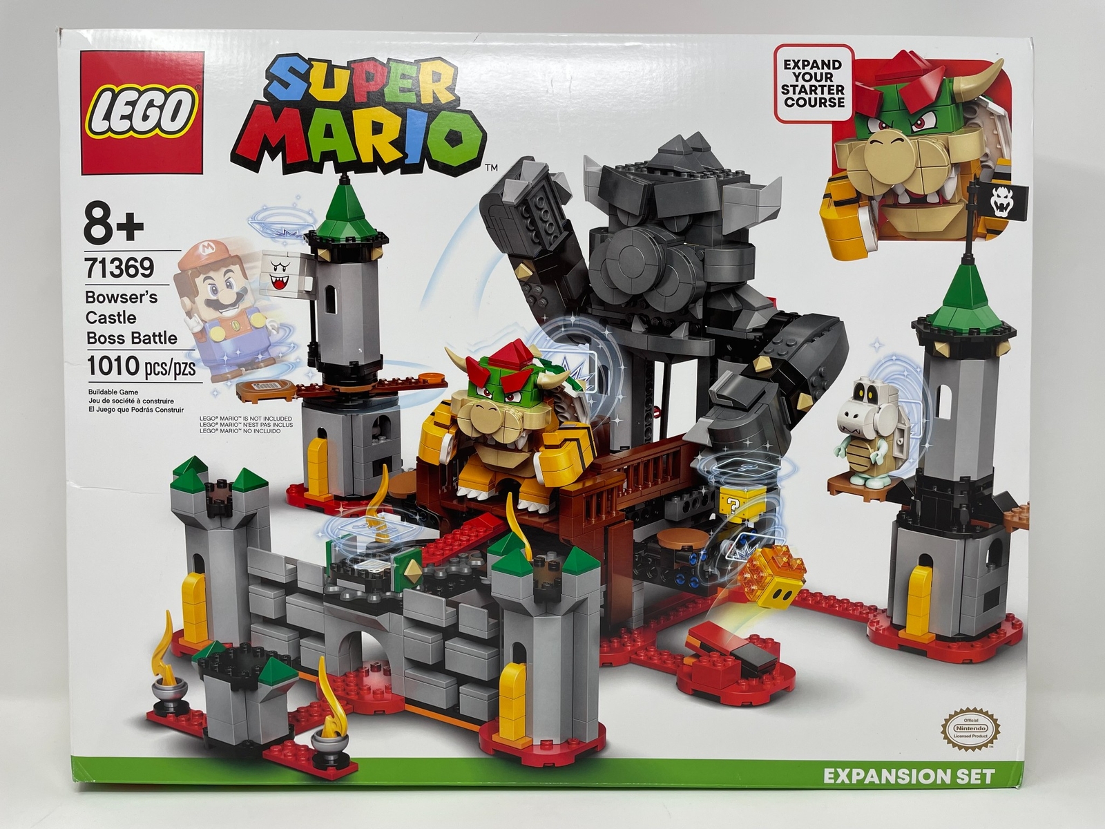 LEGO Super Mario: Bowser's Castle Boss Battle 1010pcs - Ages 8+[Open ...