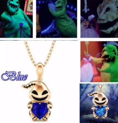 Nightmare Before Christmas Oogie Boogie Blue Necklace | eBay