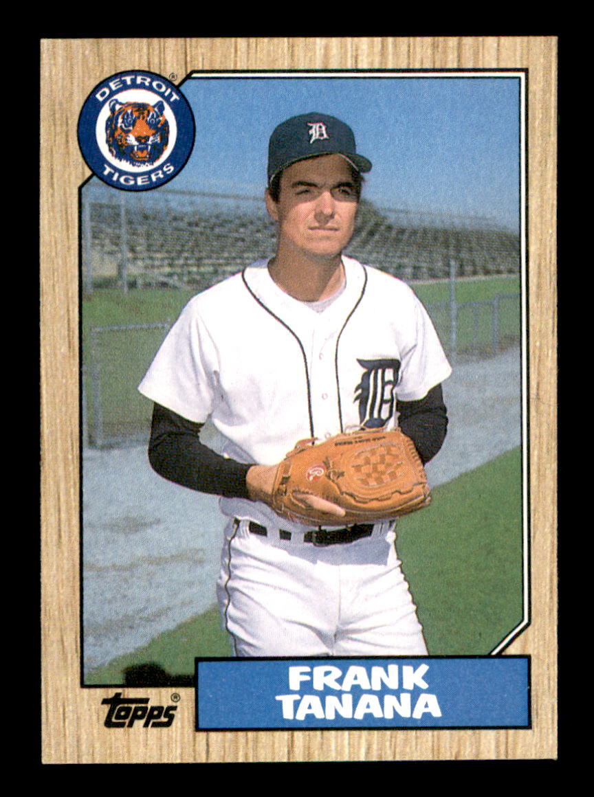 1987 Baseball Topps Frank Tanana Detroit Tigers #726 1 | eBay