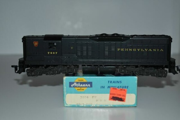 Athearn 3804 Pennsylvania PRR Sd9 Diesel Locomotive 7607 HO Scale for ...