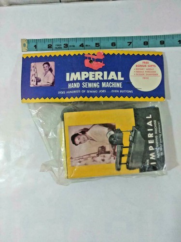 The Imperial Hand Sewing Machine And Instructions Guide 1960 Prepper | eBay