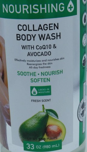 Skin-Aid-Medics ~ Nourishing Collagen Body Wash with Avocado 33 fl oz ...