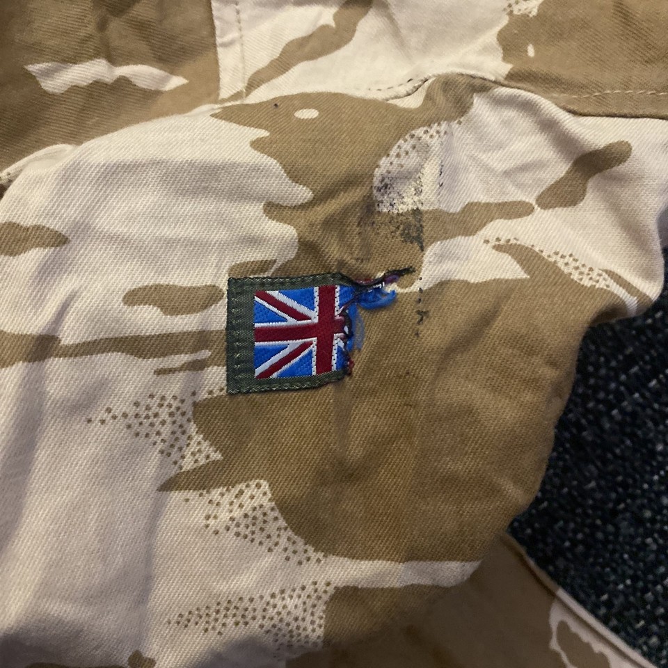British Army Men's Military Jacket Original Desert DPM, KOMMANDO STORE ...