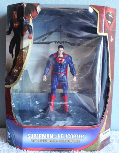World Tech Toys Superman 2Ch Infrared Helicopter NIB 813023028889| eBay