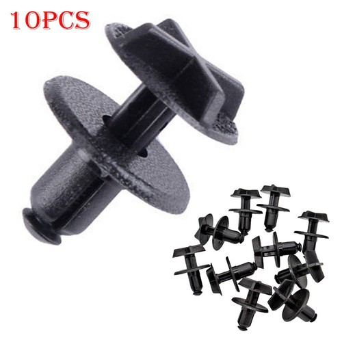 Practical Fixing Clips Battery Cover 10x 9mm Hole Cowl Panel Clip Fit ...