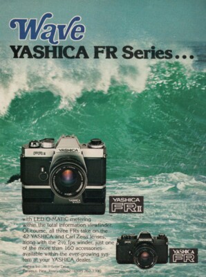 Yashica - FR Camera - Original Magazine Ad - | eBay