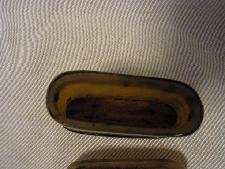 Snuff Box Horn Antique German #R | eBay