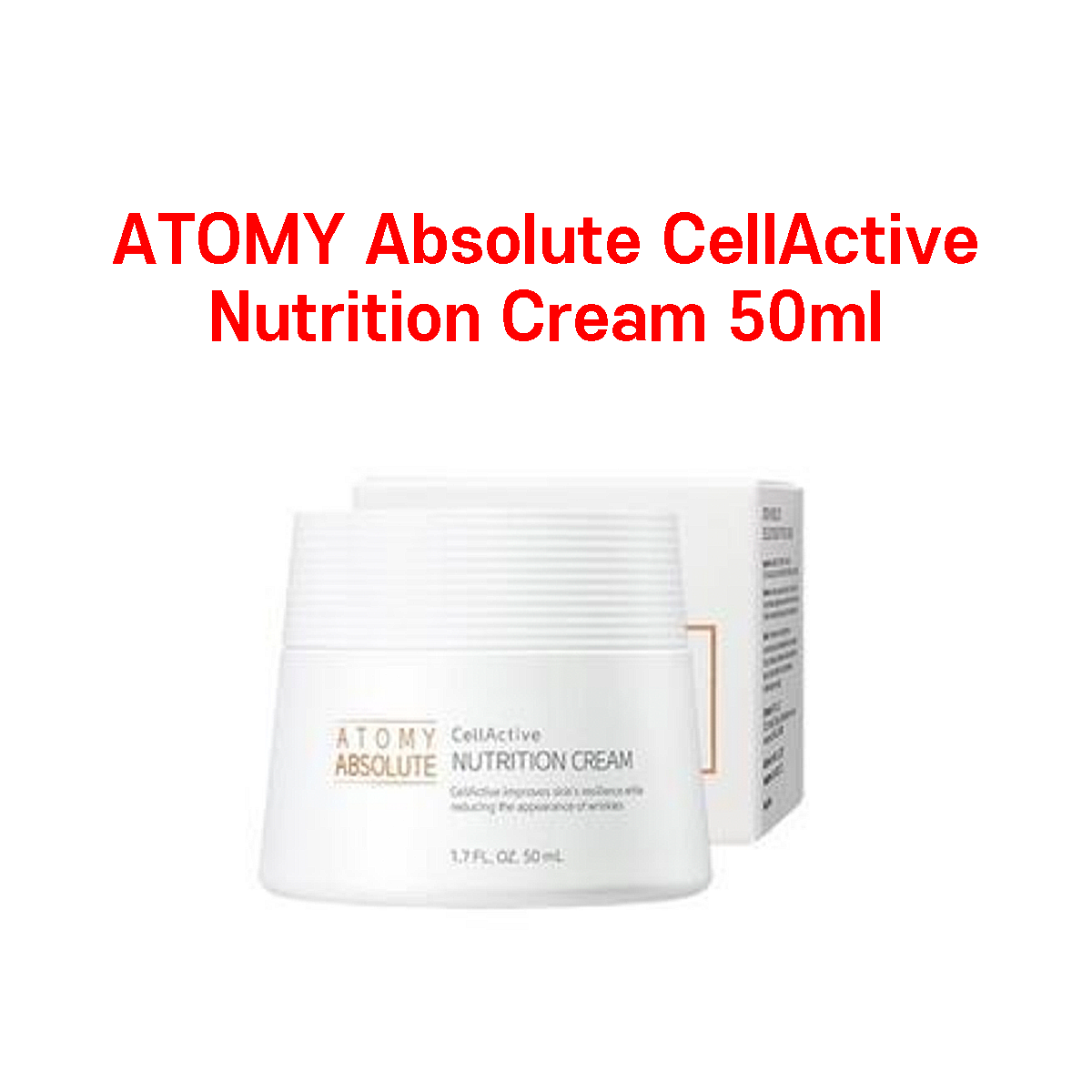 Atomy Absolute CellActive EGF Anti Aging Wrinkle Nutrition Cream - 1 ...