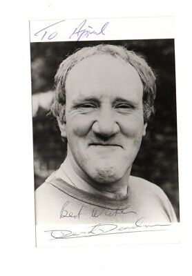 Derek Deadman Harry Potter & Dr Who Signed 5x3 B/W Photo Autographed ...