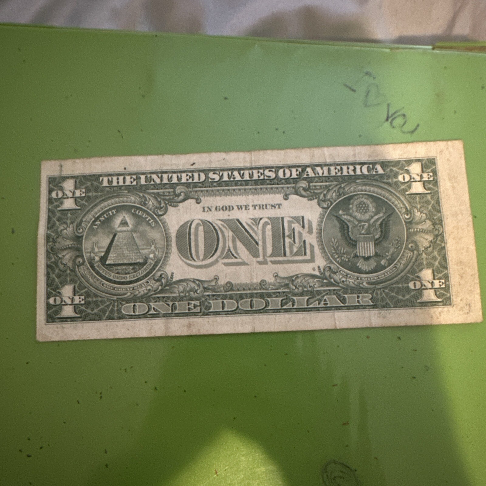 Miss Cut One Dollar Bill. | eBay