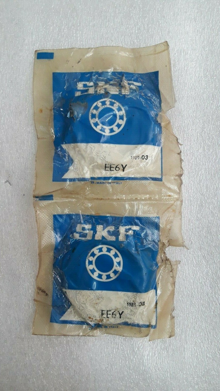 EE 6 Y SKF ITALY Radial Ball Bearing EE6 Brass Cage 2 Pcs | eBay
