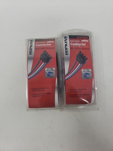 Lot Of 2 Hopkins 47685 Brake Control Connector | eBay