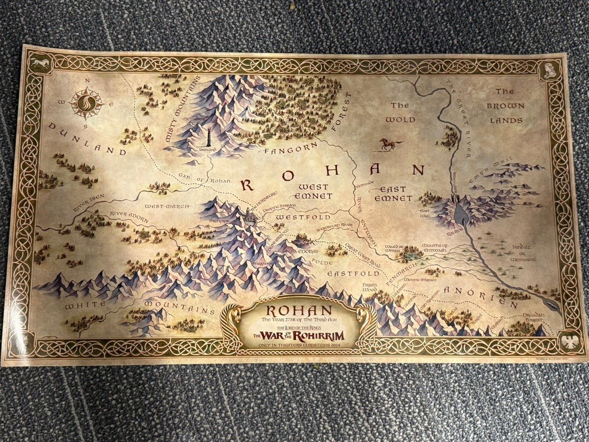 Edoras Map Middle Earth Battle Game: War Of The Rohirrim Battle Of