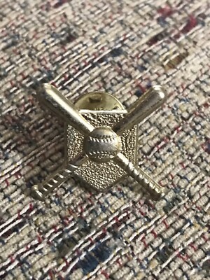 Hat Lapel Pin sports Baseball and Crossed Bats C54 | eBay
