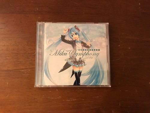 Hatsune Miku Symphony 2016 Orchestra Live CD, ships from USA :-) | eBay