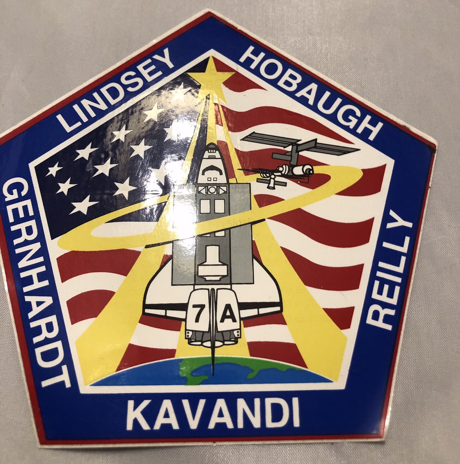 4 ISS Missions Nasa Sticker International Space Station Space Flight | eBay