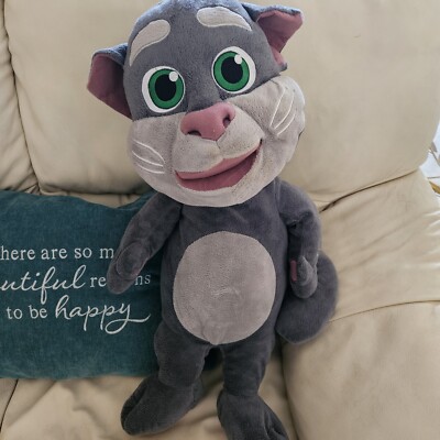 Talking Tom King Sized 25" Friends Interactive Cuddly Plush Toy with ...