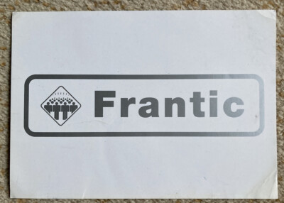 Frantic, Hard House, Club Rave Flyer, 23rd July 1999, Rocket Islington ...