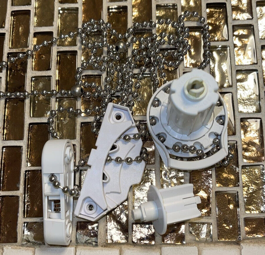 ROLLEASE Roller Shade Spare Parts with chain 1- 1/8” 28mm White | eBay