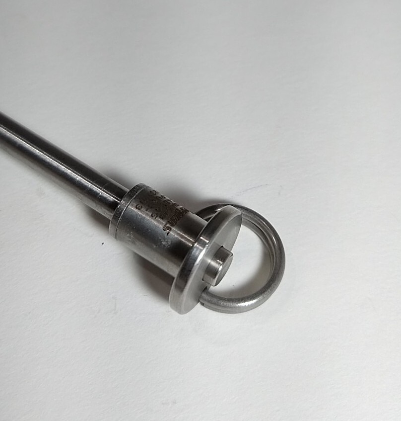 1/4" X 3" JERGENS BALL LOCK QUICK RELEASE HD BUTTON HANDLE PIN, USA ...