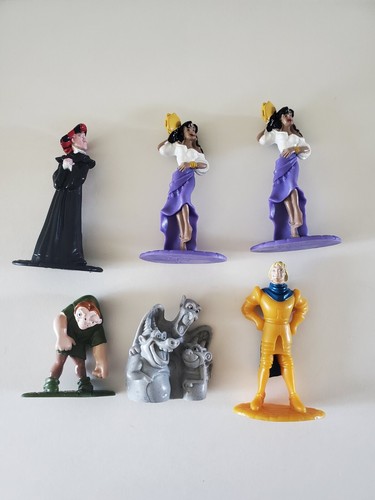 General Mills 1996 Disney's Hunchback of Notre Dame Mini Figures Lot of ...
