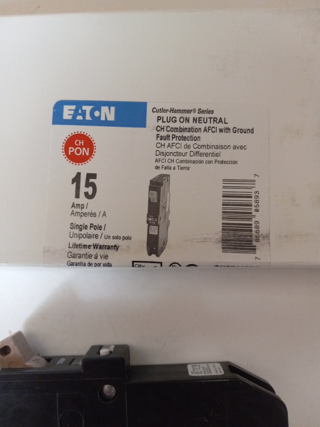 Eaton CHFP120DF Ground Fault Circuit Breaker for sale online | eBay