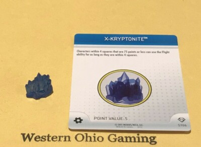 Heroclix X-Kryptonite #S106 NEW DC Superman Special Object | eBay