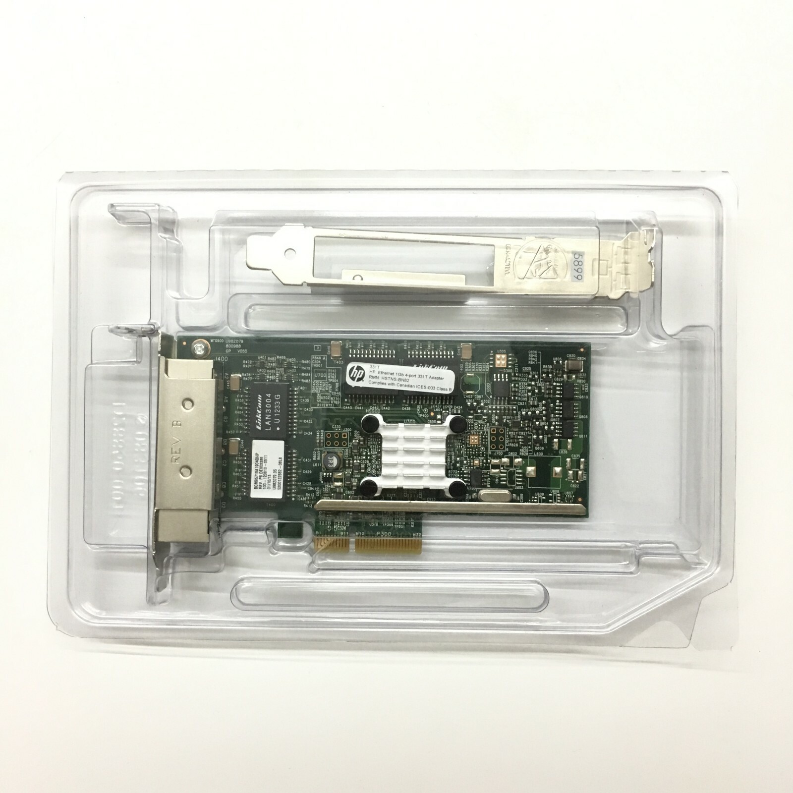 New HP Ethernet 1Gb 4-Port 331T Adapter - 647594-B21 / 649871-001 ...