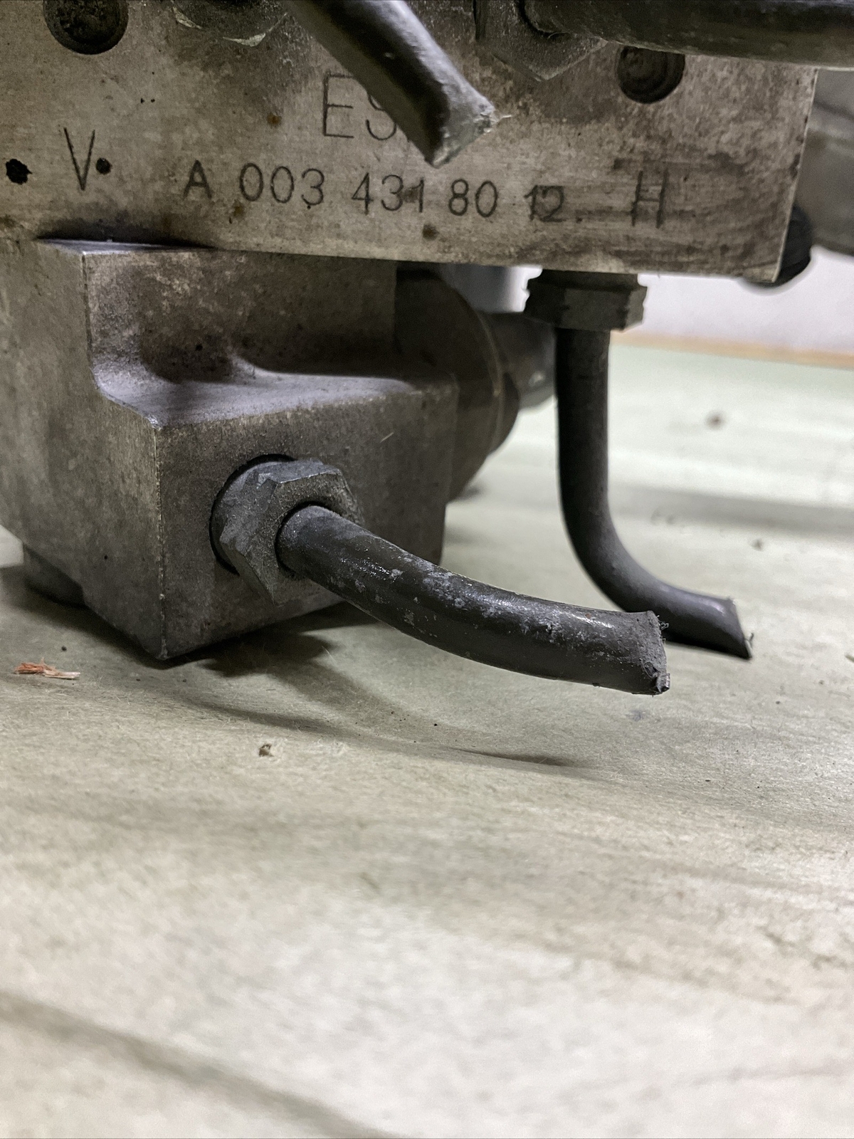 2000 MERCEDES S500 ABS ANTI LOCK BRAKE PUMP MODULE- A003 431 80 12 #D75 ...