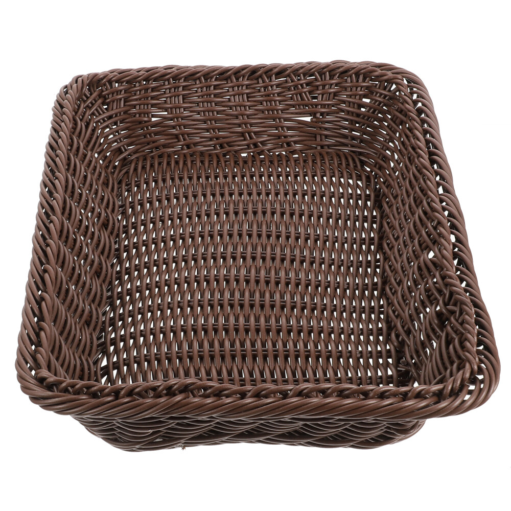 Obst Platte Obstschale Aus Rattan Brotkorb Rattanimitat Aufbewarungs ...