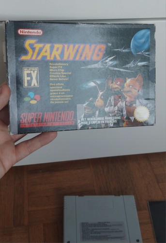 Jeu Vidéo STARWING SUPER NINTENDO PAL VERSION FX SNES | eBay