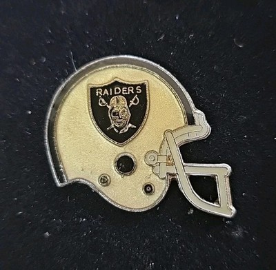 Oakland Raiders Vtg 1985 NFL Enamel NFL Football Helmet Pin | eBay