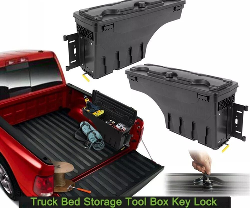 For 2017-2022 Ford F250 F350 Super Duty Truck Bed Storage Tool Box Left ...